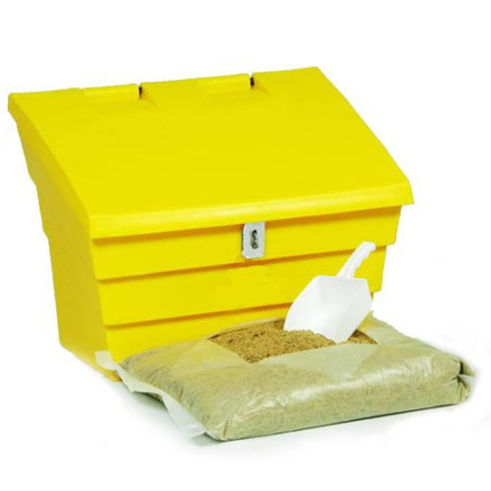 2 Cu Ft Grit Bin Winter Pack Lockable - 50 Litre / 50kg - Buy now at ...